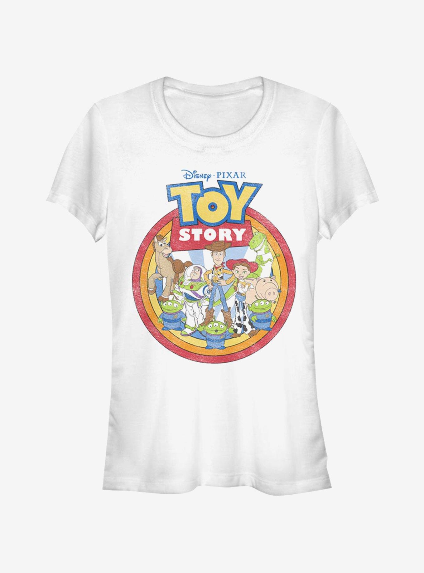 Disney Pixar Toy Story 4 Group Toys Girls T-Shirt - WHITE | Hot Topic
