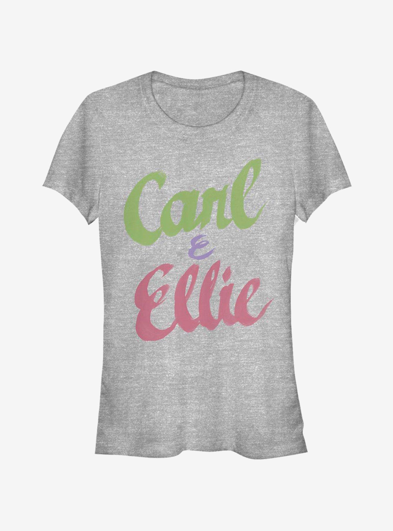 Disney Pixar Up Carl And Ellie Girls T-Shirt - GREY | Hot Topic