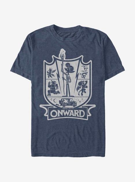 Disney Pixar Onward Onward Crest T-Shirt - BLUE | Hot Topic