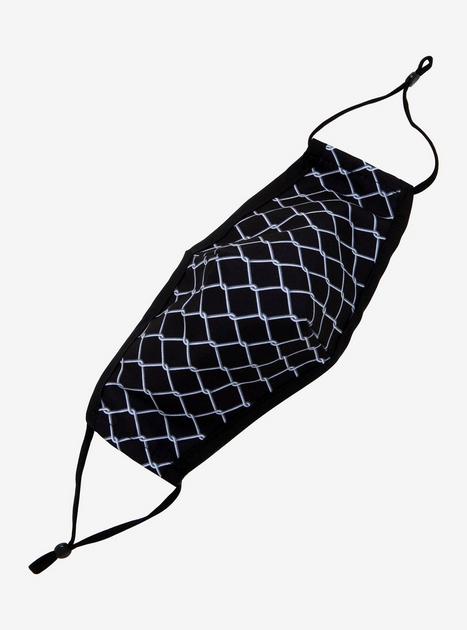 Chain Link Adjustable Fashion Face Mask With Filter Pocket | Hot Topic