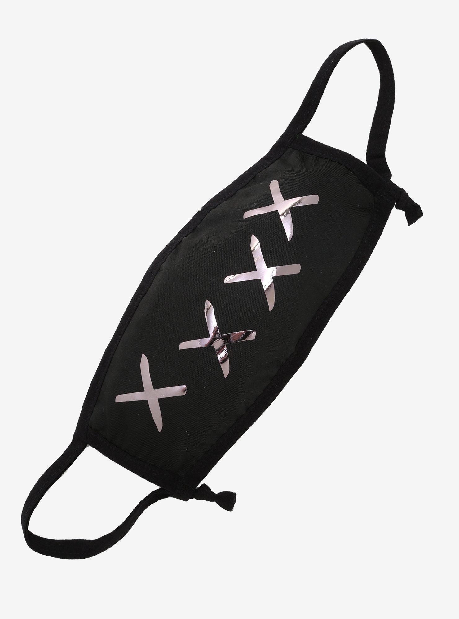 Stitched & Pierced Fashion Face Mask | Hot Topic