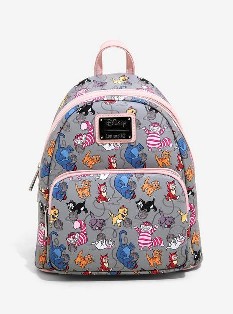 Loungefly Disney Cats Yarn Allover Print Mini Backpack | BoxLunch