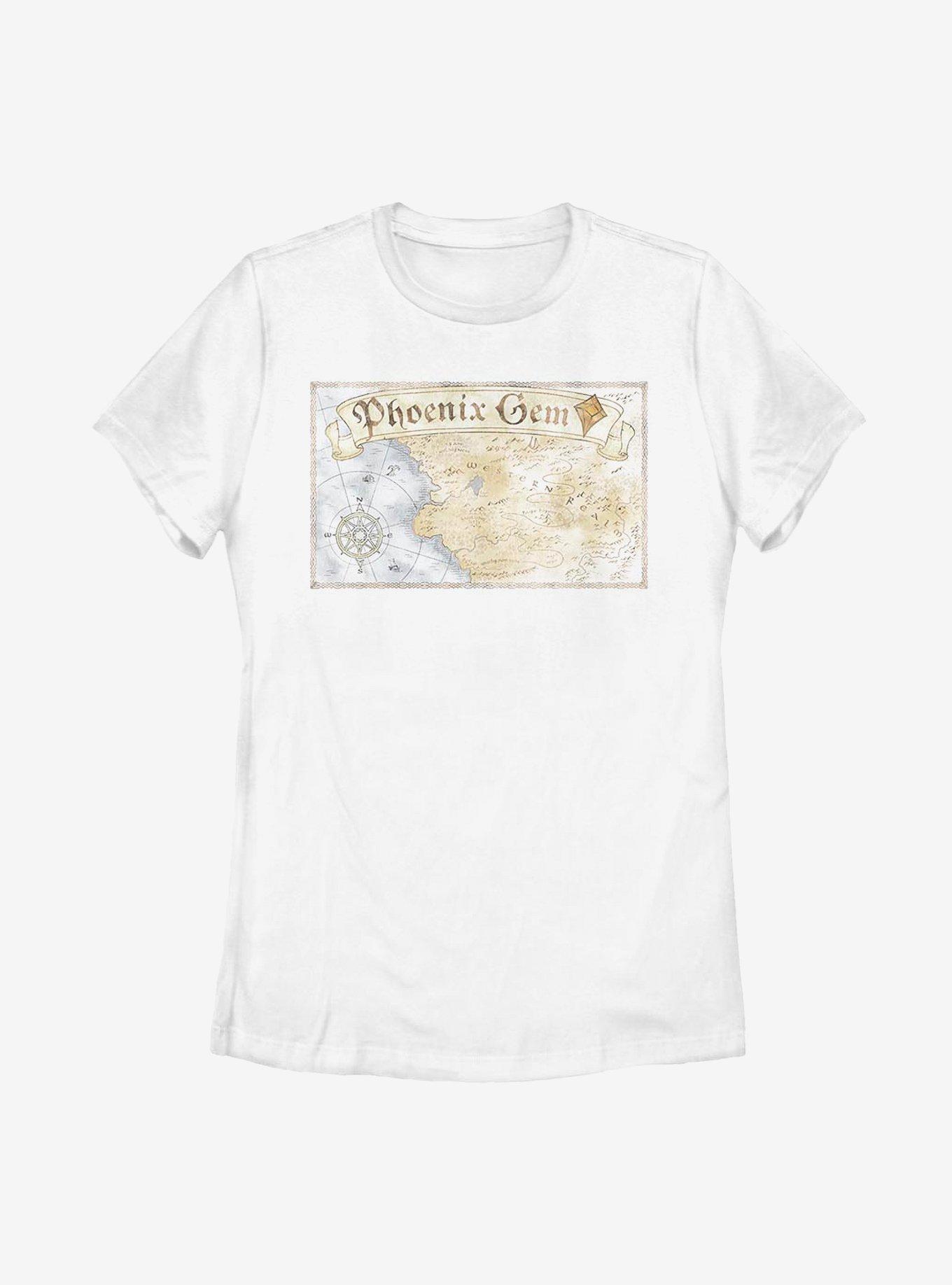 Disney Pixar Onward Phoenix Gem Map Womens T-Shirt | Her Universe