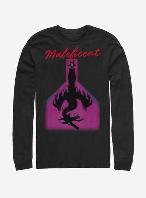 Disney Sleeping Beauty Maleficent Dark Dichotomy Long-Sleeve T-Shirt ...