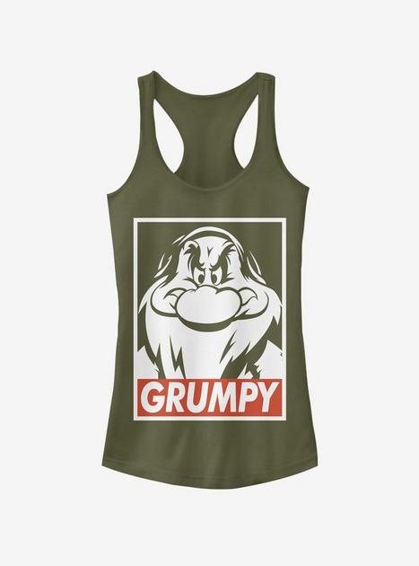 Disney Snow White Grumps Girls Tank - GREEN | Hot Topic
