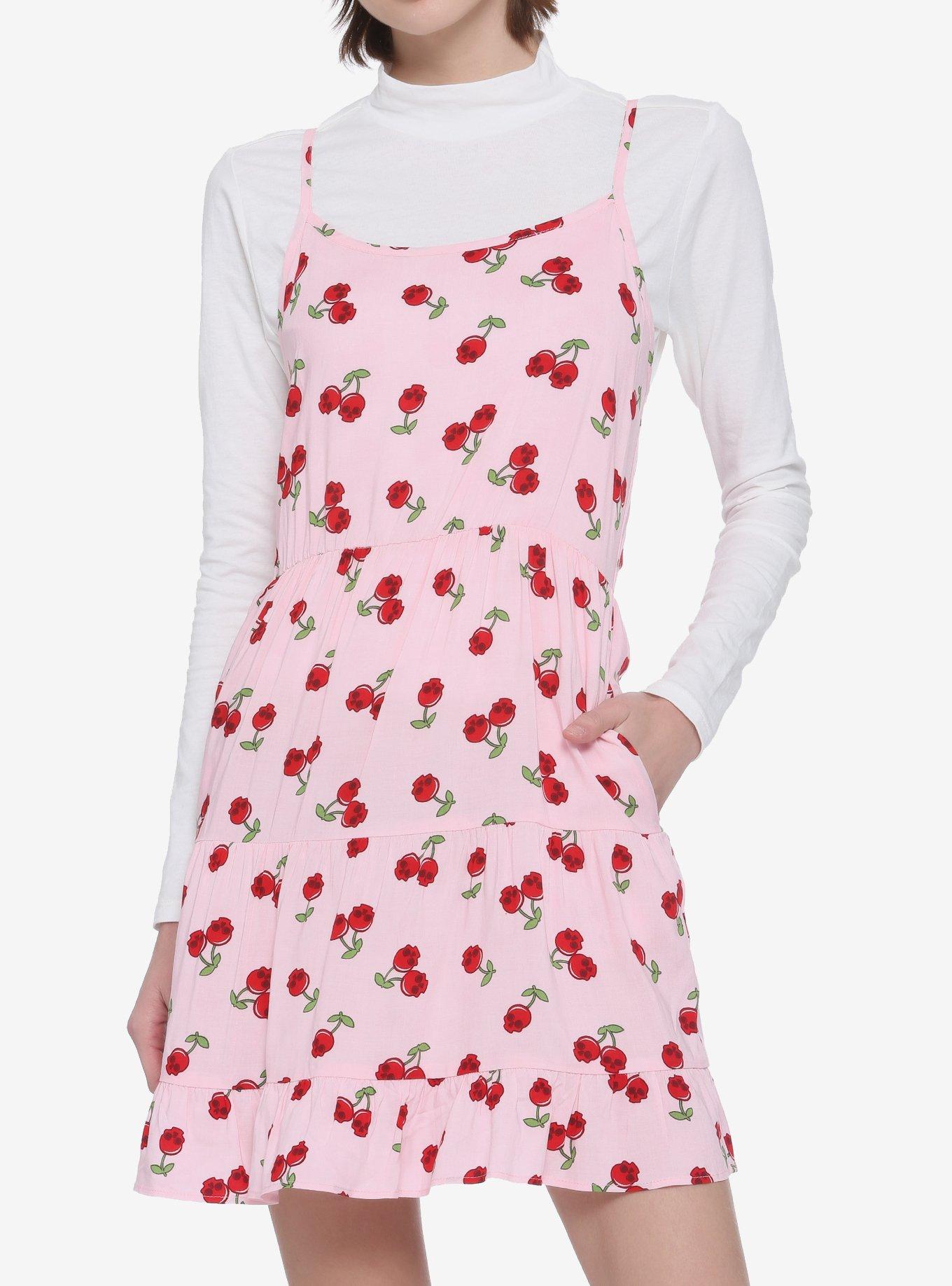 Cherry Skulls Layered Dress | Hot Topic