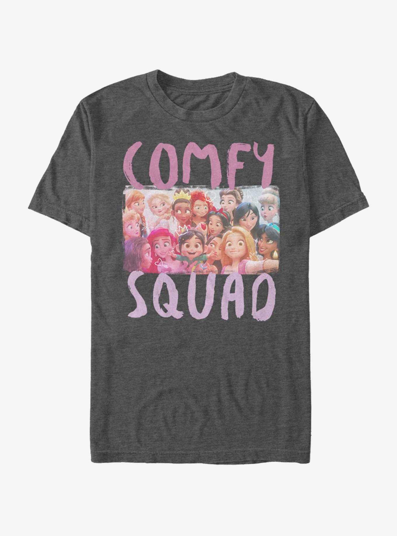 Disney Wreck-It Ralph Comfy Squad Selfie T-Shirt - GREY | Hot Topic