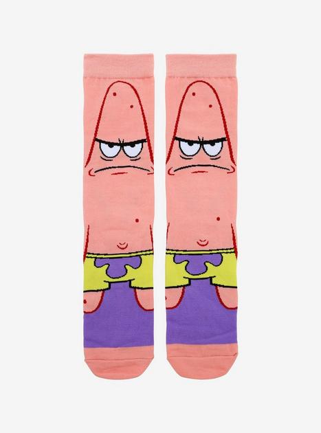 SpongeBob SquarePants Mad Patrick Crew Socks | Hot Topic