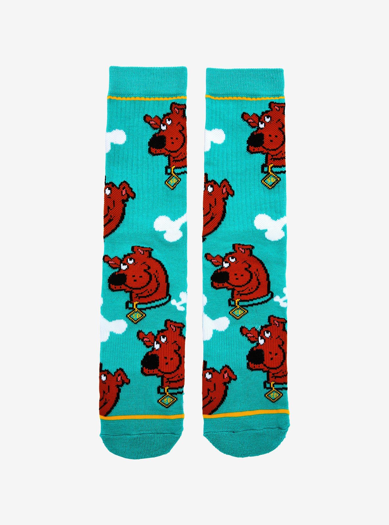 Scooby-Doo Scooby & Bone Crew Socks | Hot Topic