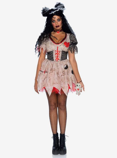 3 Piece Voodoo Doll Costume | Hot Topic