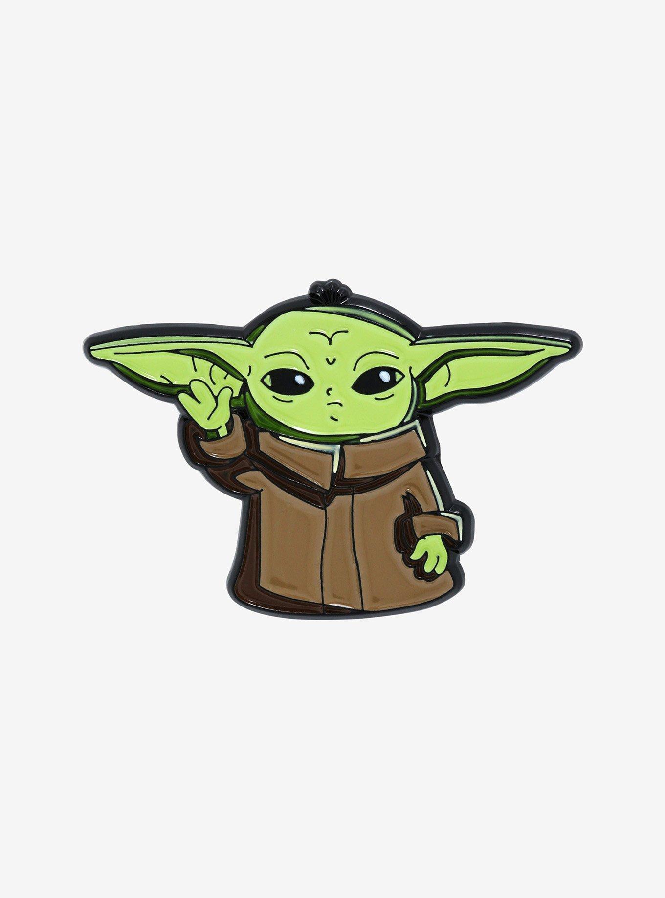 Star Wars The Mandalorian The Child Force Push Enamel Pin - BoxLunch ...
