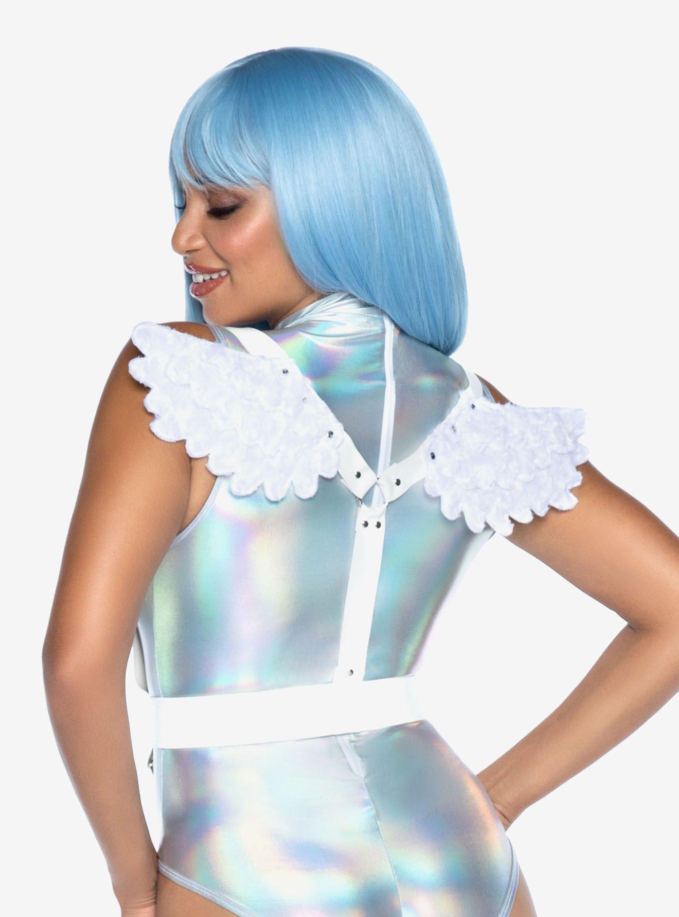 Angel Wing Body Harness White | Hot Topic