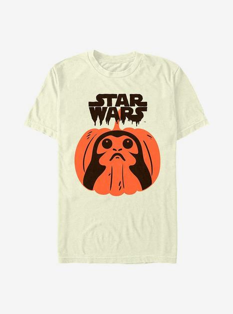 Star Wars Porg Pumpkin T-Shirt - BEIGETAN | Hot Topic