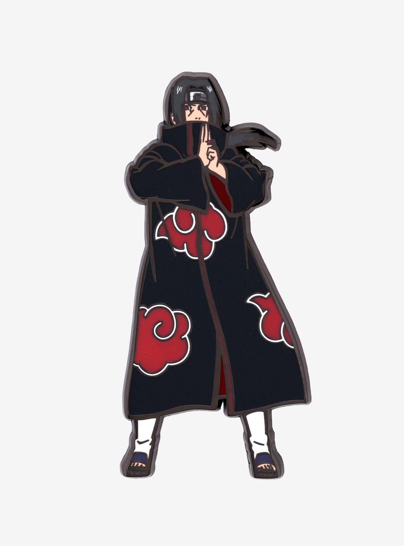 FiGPiN Naruto Shippuden Itachi Collectible Enamel Pin | Hot Topic