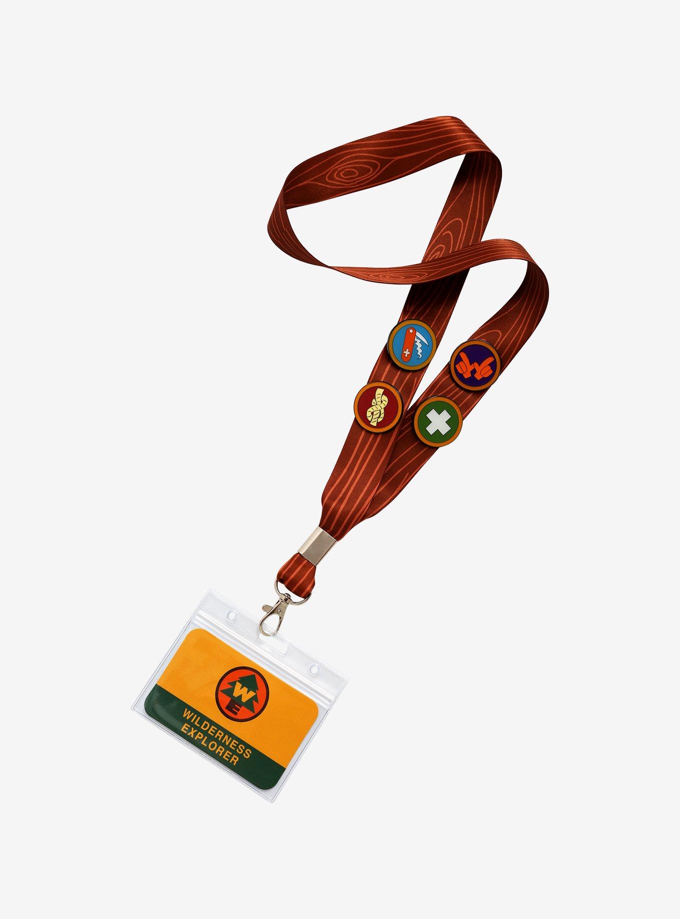 Loungefly Disney Pixar Up Wilderness Explorer Lanyard & Pin Set | Hot Topic