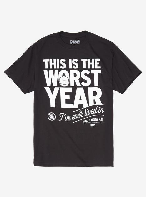 All Elite Wrestling SoCal Uncensored Worst Year Ever T-Shirt | Hot Topic