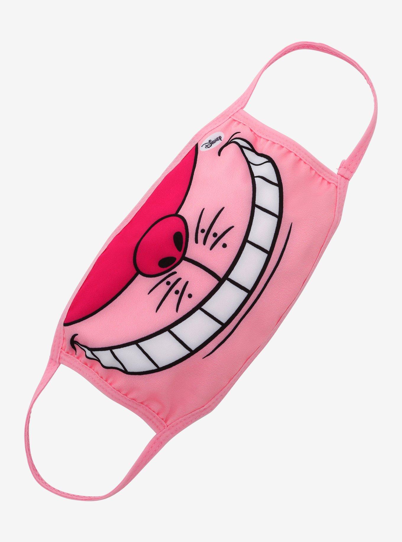 Disney Alice In Wonderland Cheshire Cat Fashion Face Mask | Hot Topic