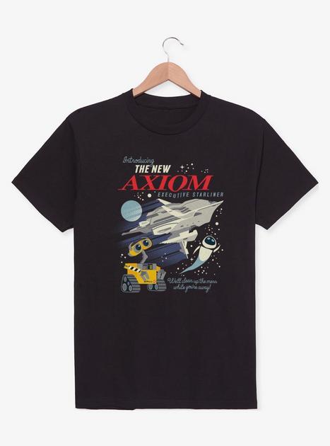 Disney Pixar WALL-E Axiom Poster T-Shirt - BLACK | BoxLunch