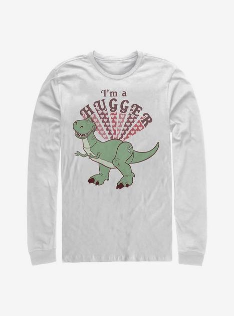 Disney Pixar Toy Story Hugger Rex Long-Sleeve T-Shirt - WHITE | BoxLunch