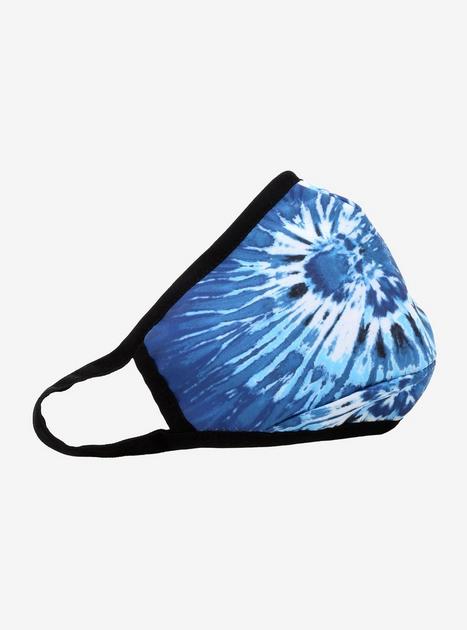 Blue Tie-Dye Fashion Face Mask | Hot Topic