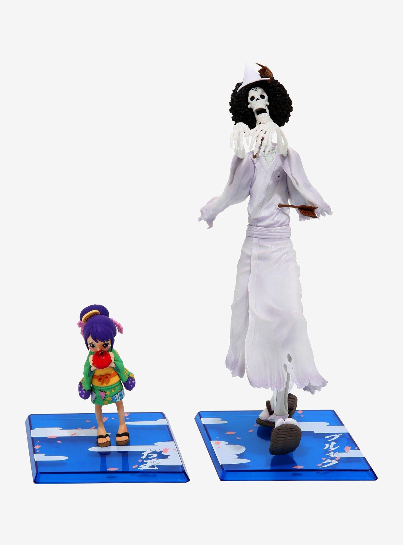 Bandai Spirits One Piece FiguartsZERO Brook (Honekichi) & O-Tama Figure Set | Hot Topic