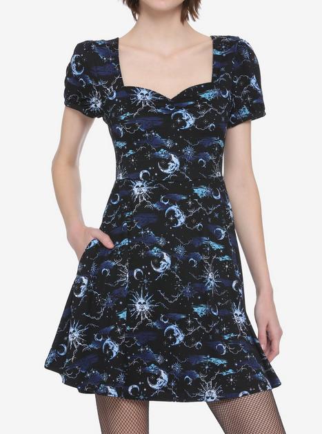 Blue Mystical Sweetheart Dress | Hot Topic