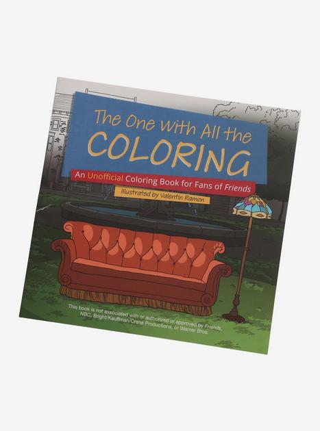 Friends Unofficial Coloring Book | Hot Topic