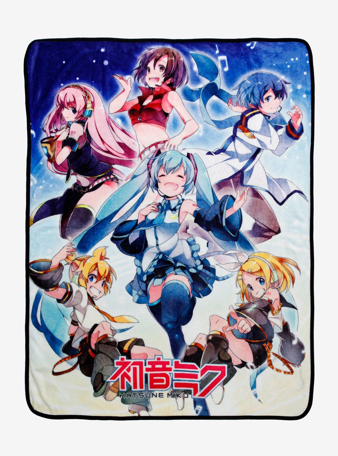 Hatsune Miku Group Throw Blanket | Hot Topic