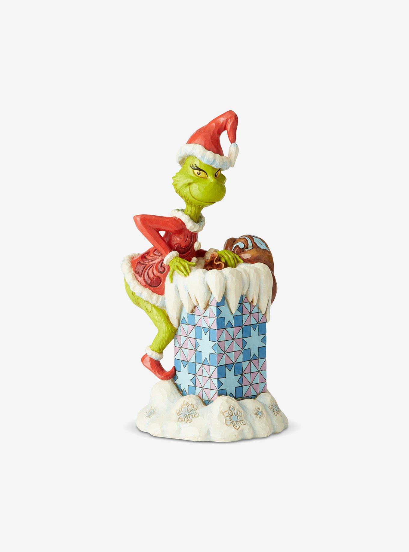 Grinch Climbing in Chimney Figure | Hot Topic