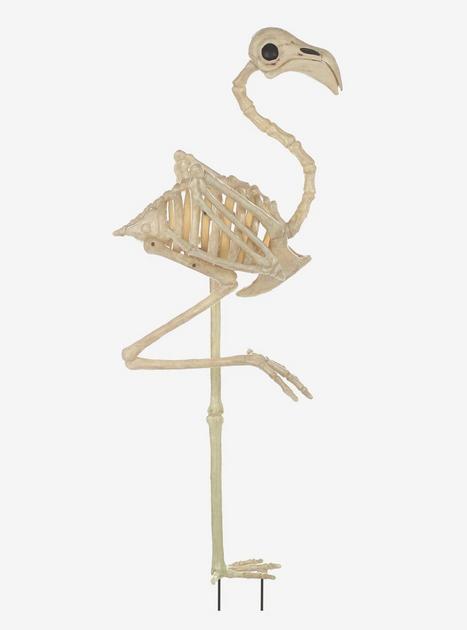 Flamingo Skeleton 3 Ft | Hot Topic