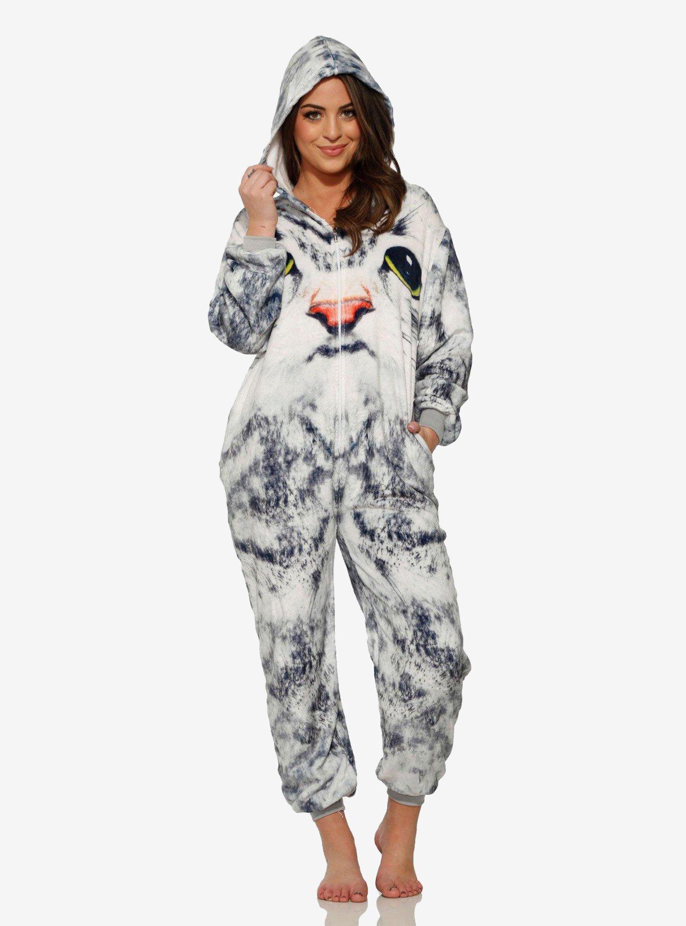 White Face Cat Jumpsuit | Hot Topic
