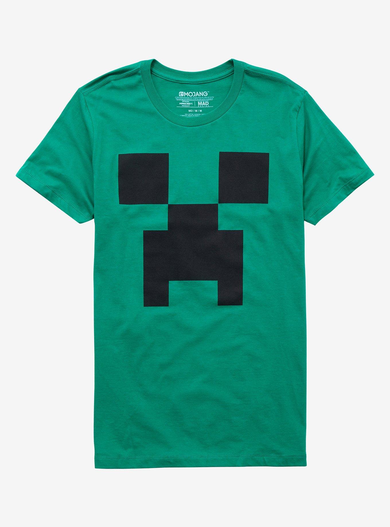 Minecraft Creeper Face T-Shirt | Hot Topic