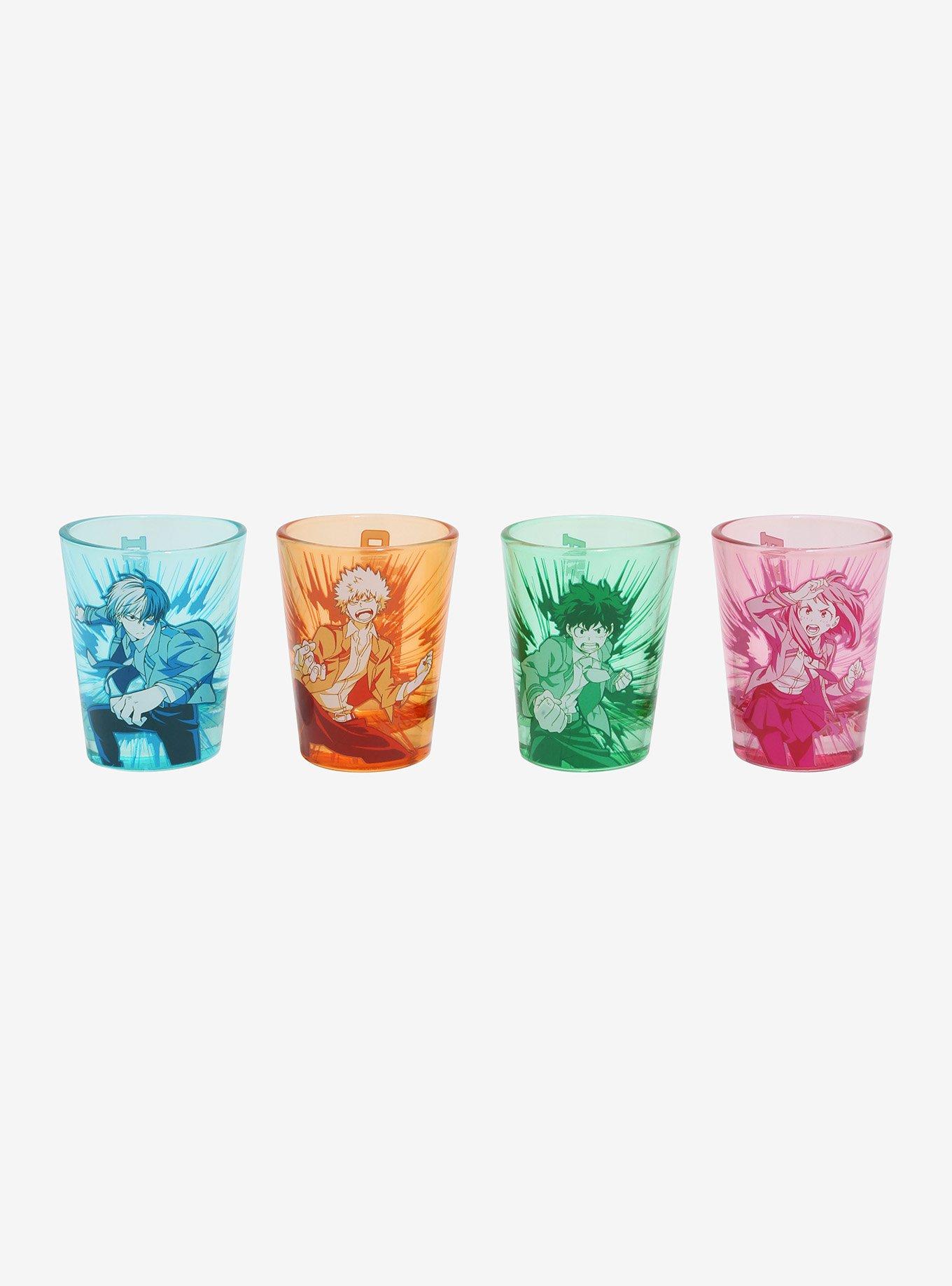 My Hero Academia Character Mini Glass Set | Hot Topic