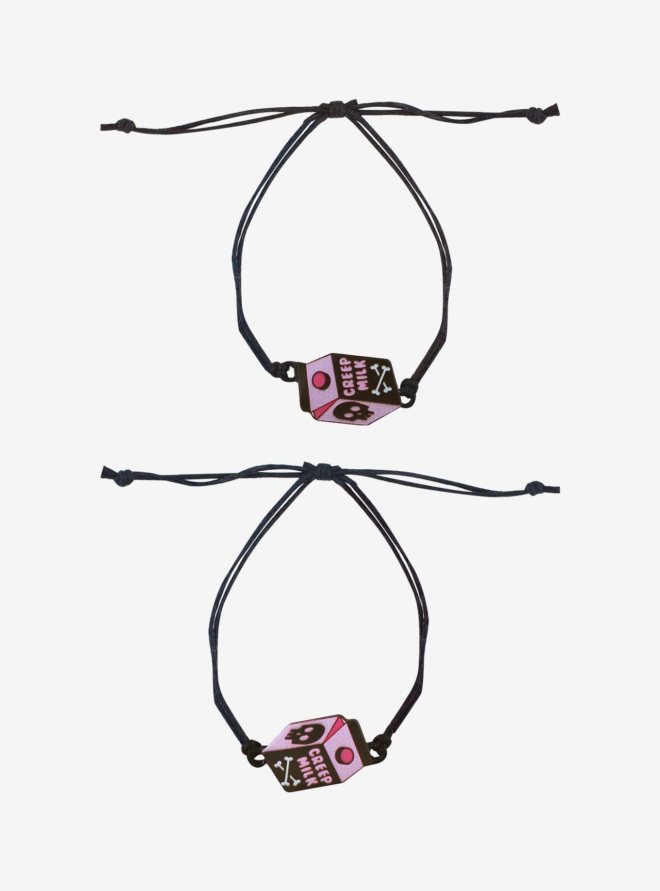 Creep Milk Best Friend Cord Bracelet Set | Hot Topic
