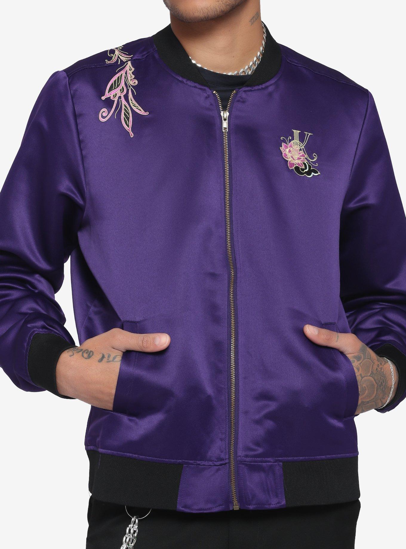 Our Universe Marvel Eternals Kingo Satin Bomber Jacket | Her Universe