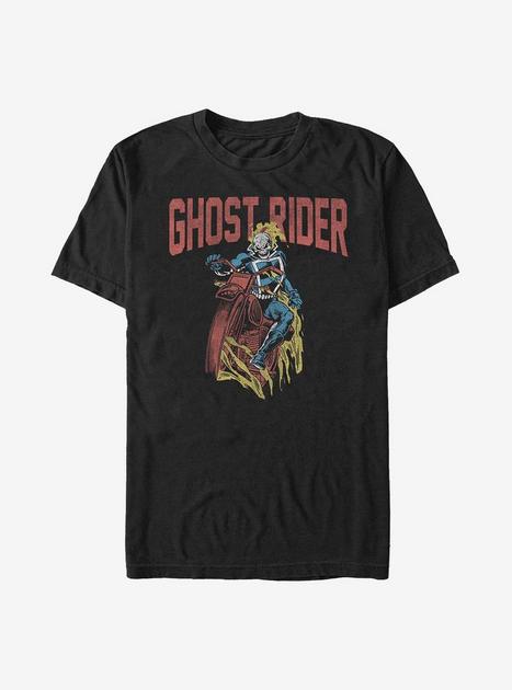 Marvel Ghost Rider Simple Ghost T-Shirt - BLACK | Hot Topic