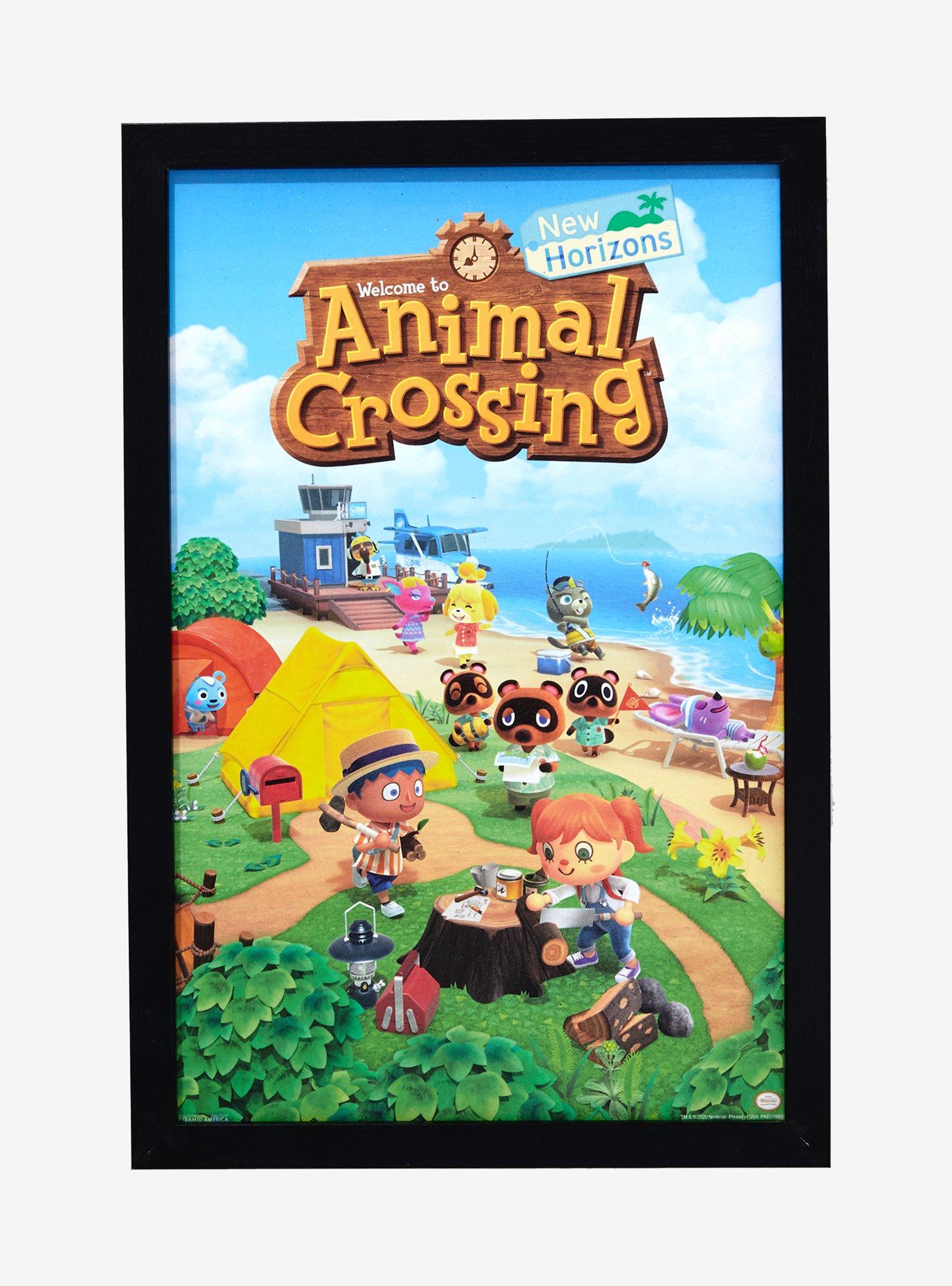 Animal Crossing: New Horizons Pathway Framed Wood Wall Art | Hot Topic