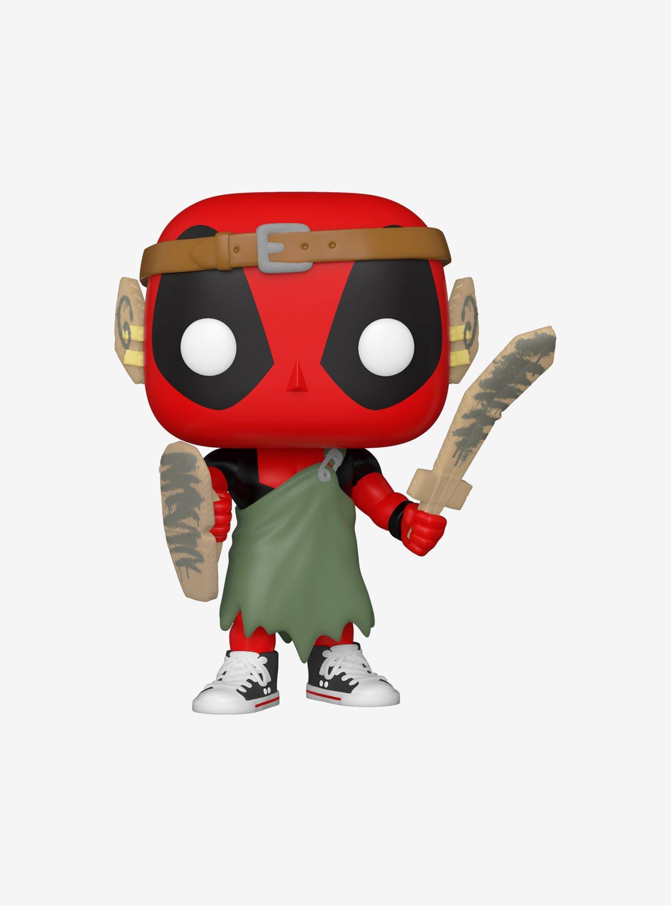 Funko Marvel Deadpool 30th Anniversary Pop! LARP Deadpool Vinyl Figure ...