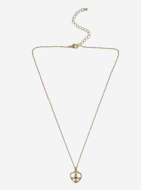 Sailor Moon Cosmic Heart Compact Necklace | Hot Topic