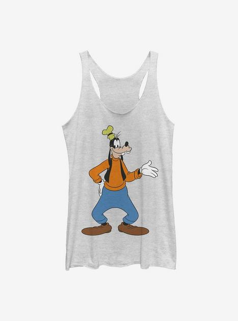 Disney Goofy Traditional Goofy Womens Tank Top - WHITE | BoxLunch