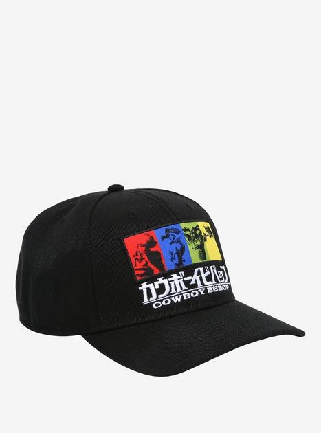 Cowboy Bebop Character Panel Snapback Hat | Hot Topic