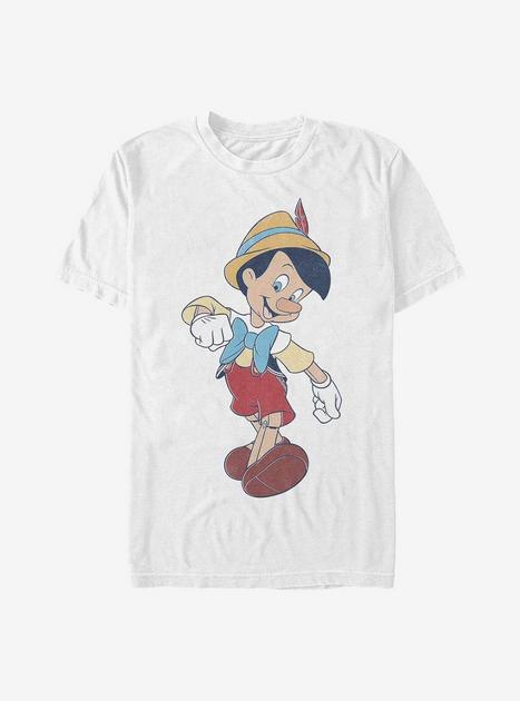 Disney Pinocchio Vintage Pinocchio T-Shirt - WHITE | BoxLunch