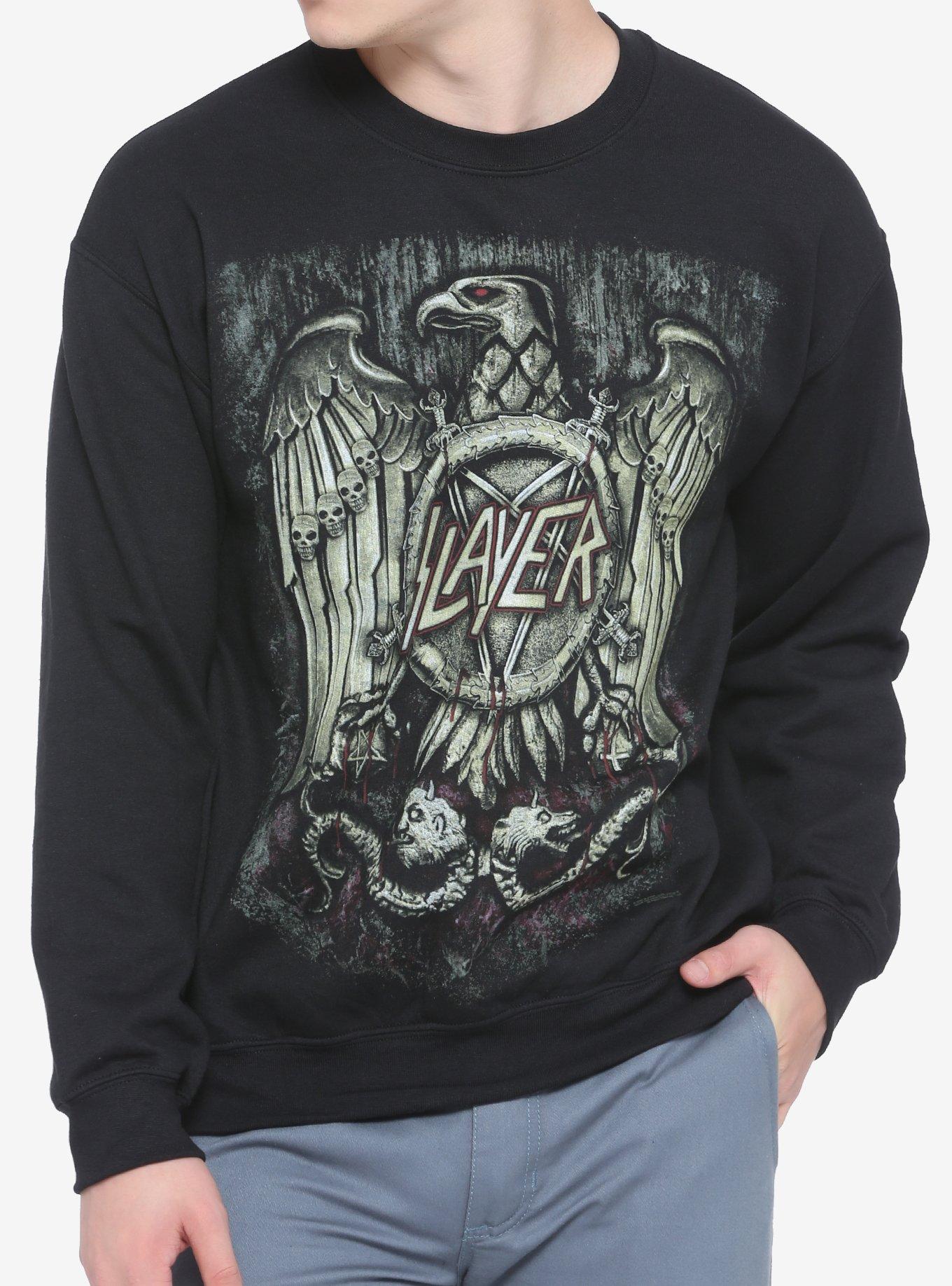 Slayer Eagle Logo Sweatshirt | Hot Topic
