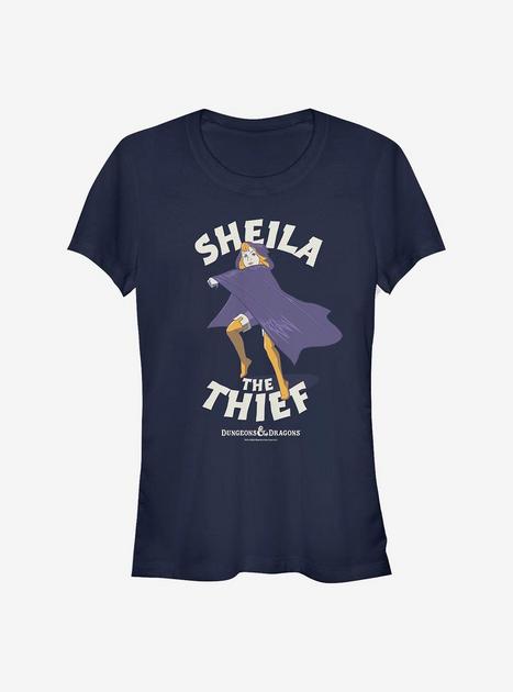 Dungeons & Dragons Sheila The Thief Girls T-Shirt - BLUE | Hot Topic