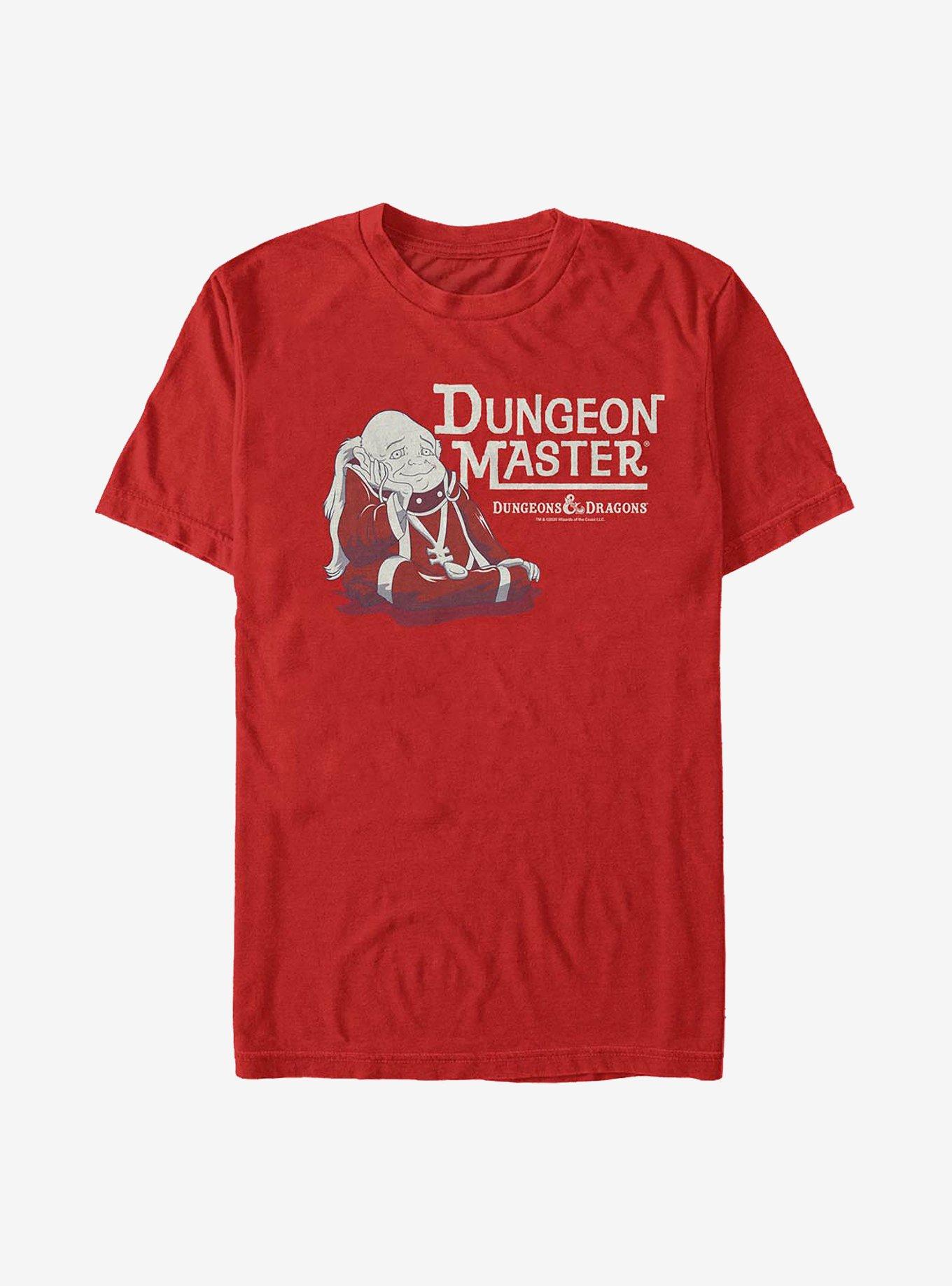 Dungeons & Dragons Dungeon Master T-Shirt - RED | Hot Topic