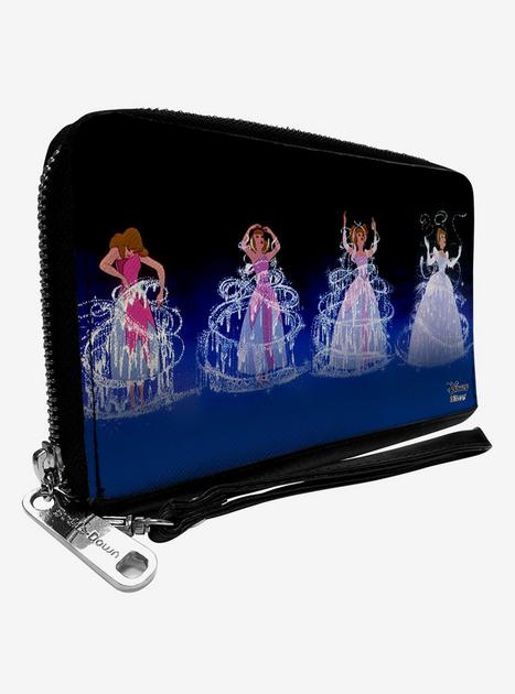 Disney Cinderella Transformation Zip Around Wallet | Hot Topic