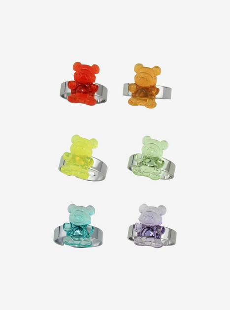 Candy Bear Ring Set | Hot Topic