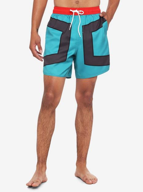 My Hero Academia Deku Swim Trunks | Hot Topic