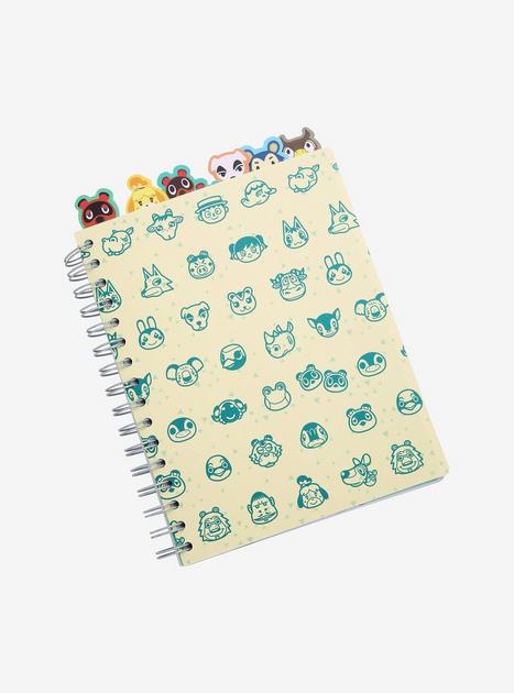 Animal Crossing: New Horizons Character Tabbed Journal | Hot Topic