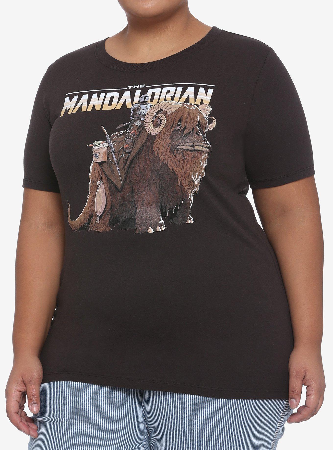 Star Wars The Mandalorian Bantha Ride Girls T-Shirt Plus Size | Hot Topic